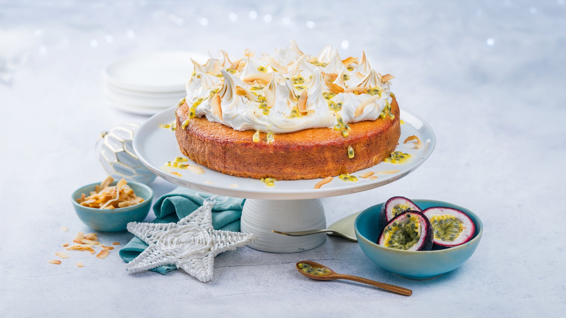 Passionfruit and Coconut Cake | CSR Sugar